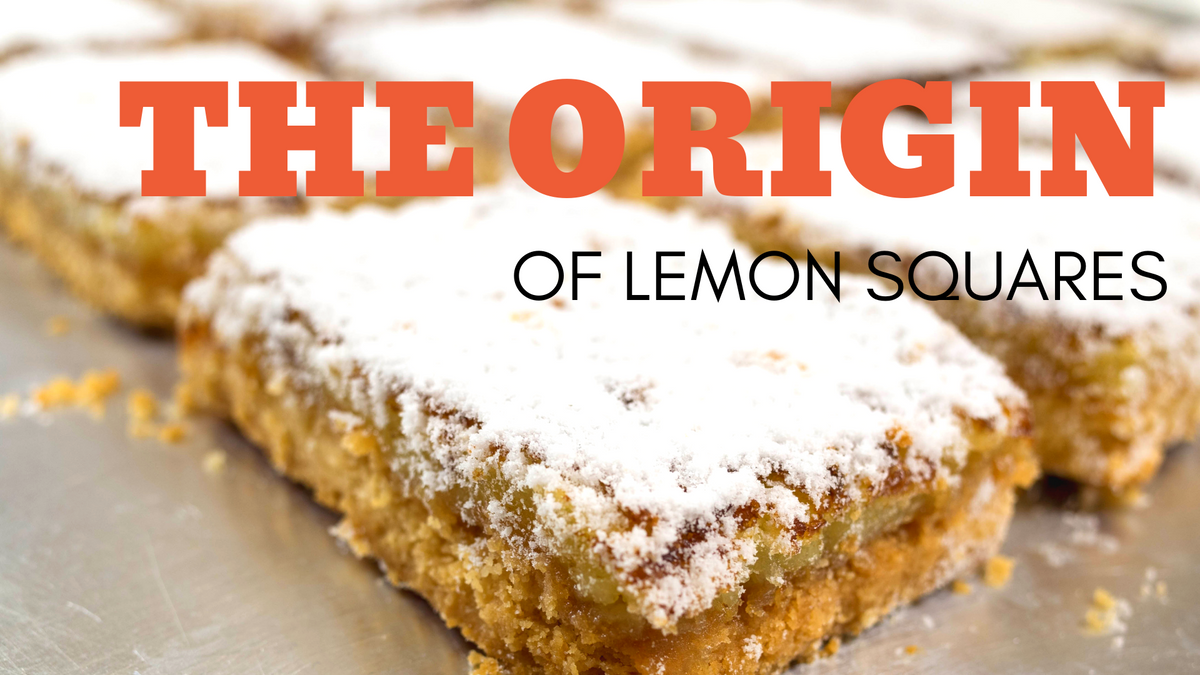 The Origin of Lemon Squares – The Big Cookie Company